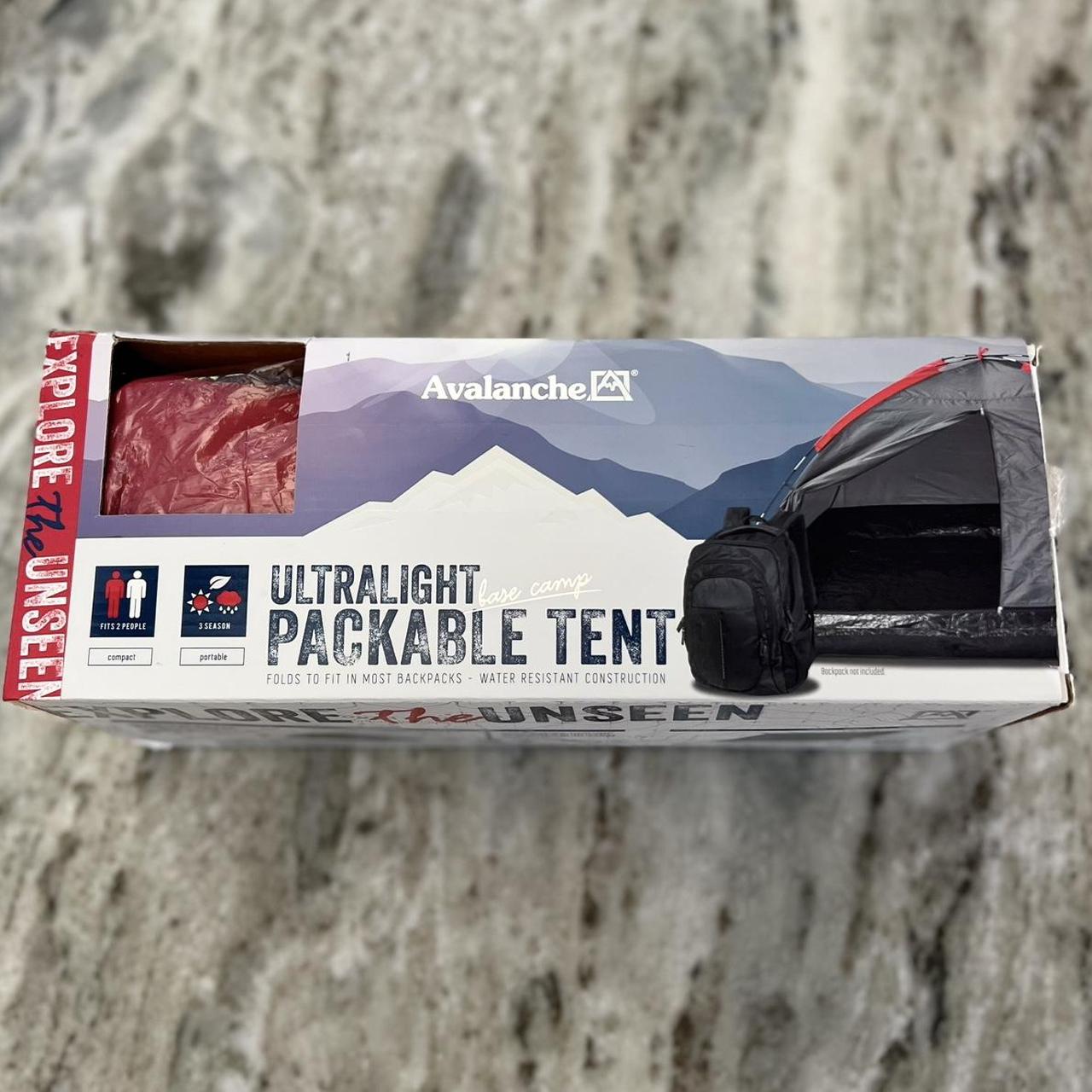 AVALANCHE Ultra Light Packable 2 Person Tent Water &... | Depop