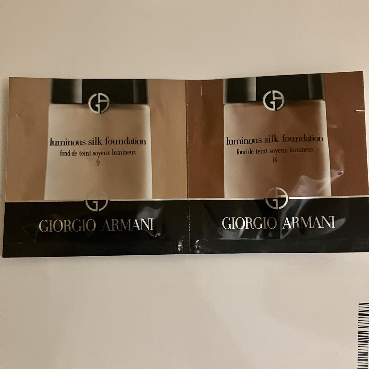 Giorgio Armani foundation samples New! Includes 2... - Depop