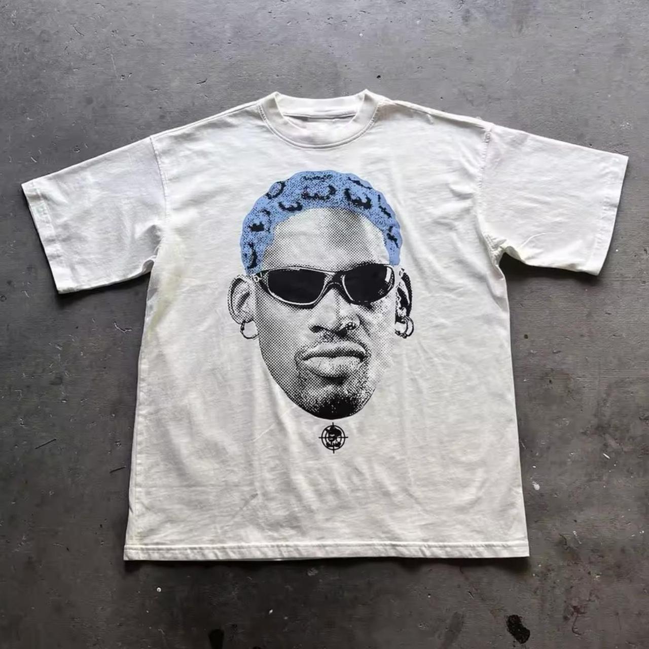Men’s Graphic t-shirt Dennis Rodman Size large | Depop