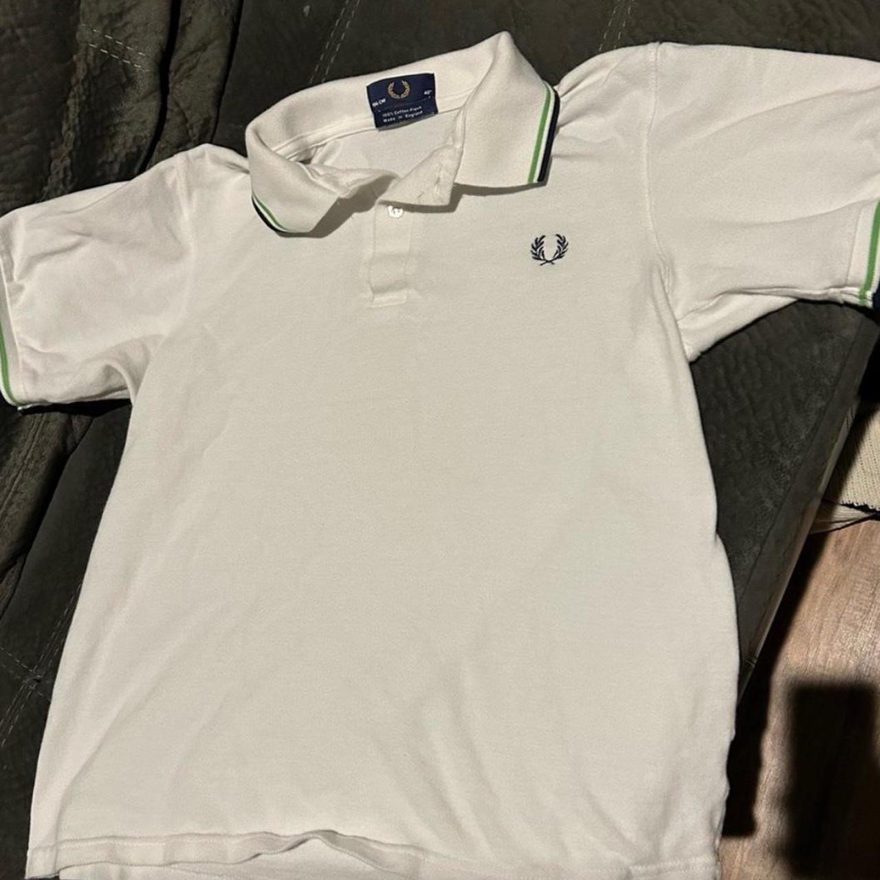 Size large Fred Perry twin tip #oi! #punk... - Depop