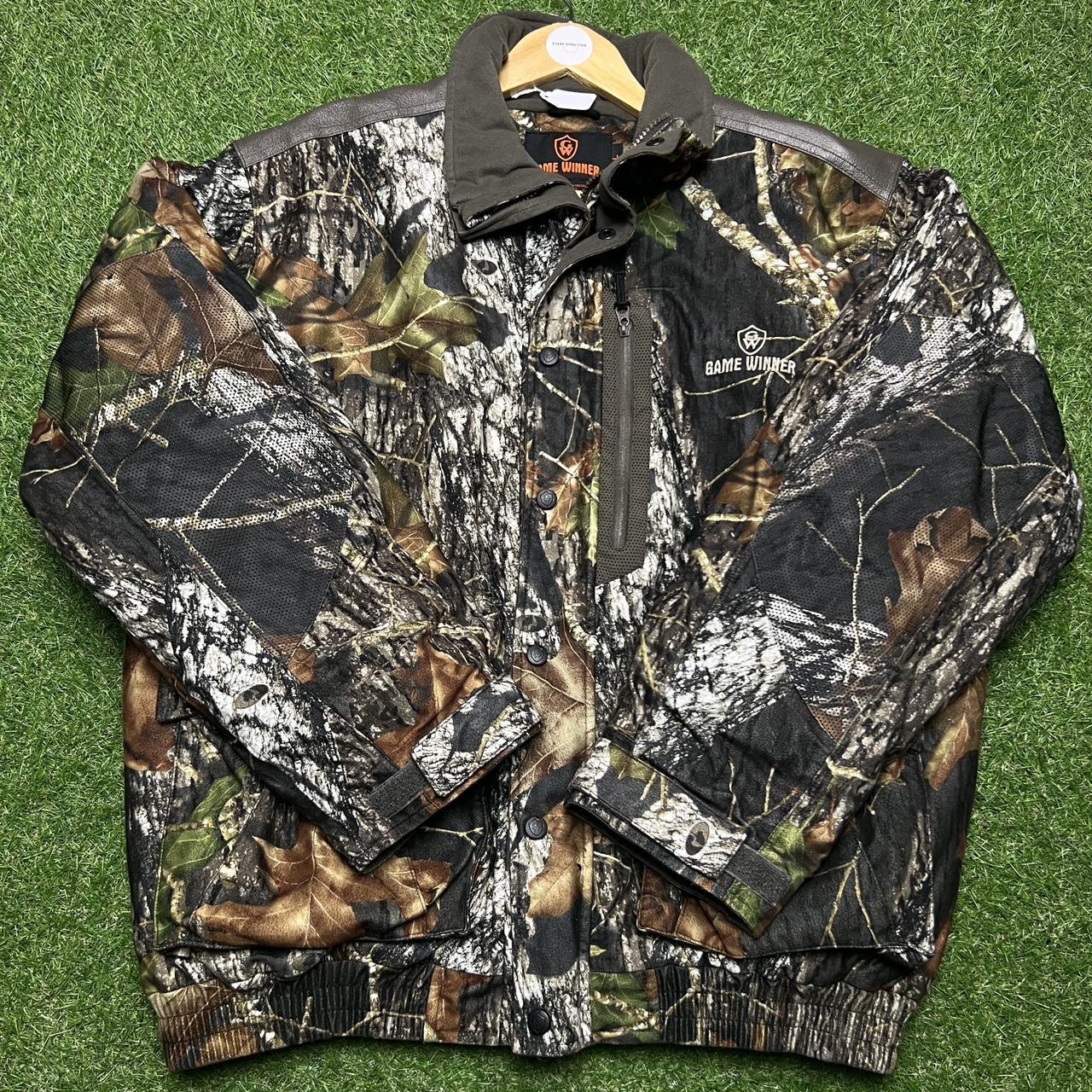Game winner camo jacket- game winner tag - large CAMO - Depop