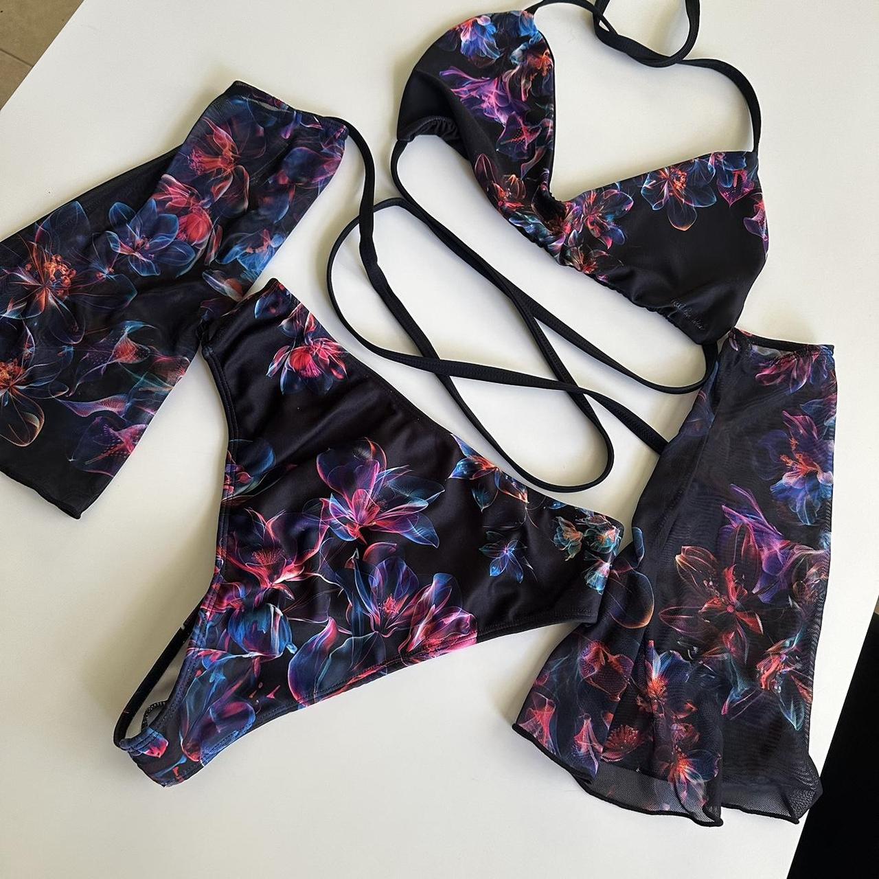 Freedom Rave Wear star flora outfit. The top and... - Depop