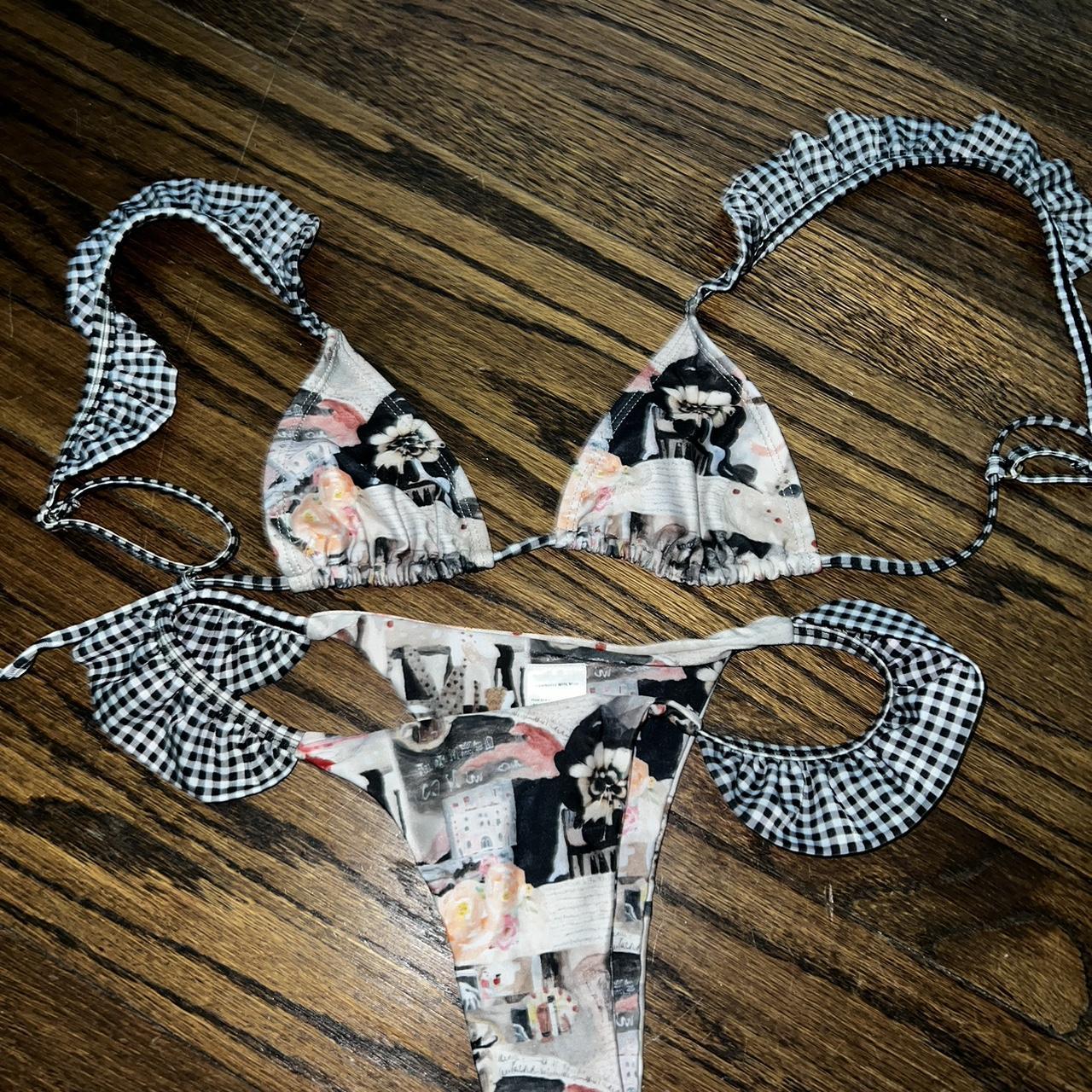 Strawberry Milk Mob NY MOMENT bikini set Cheeky... | Depop