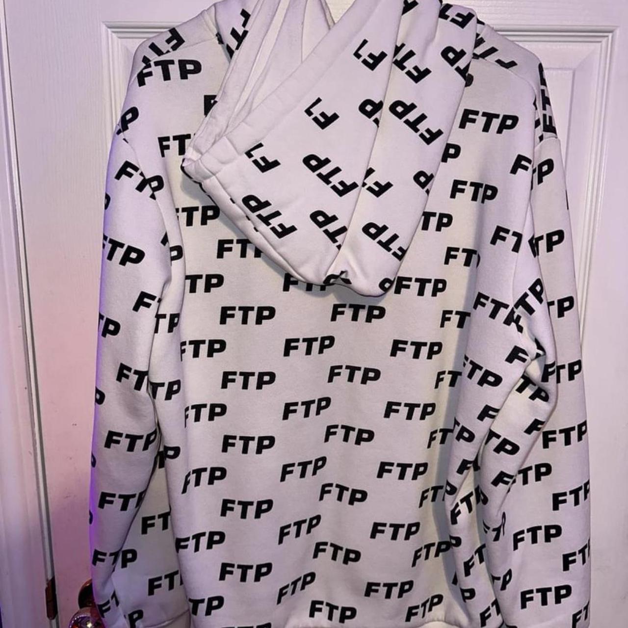 FTP All Over Hoodie 2016 Condition: 7/10 Size:... - Depop