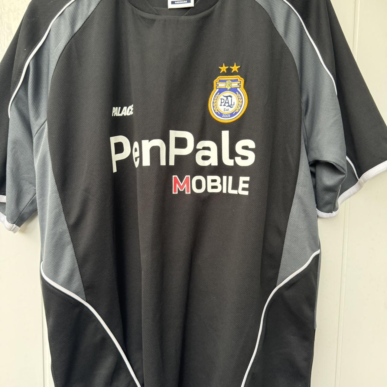 Palace PenPal Black Jersey Black size medium Worn... - Depop