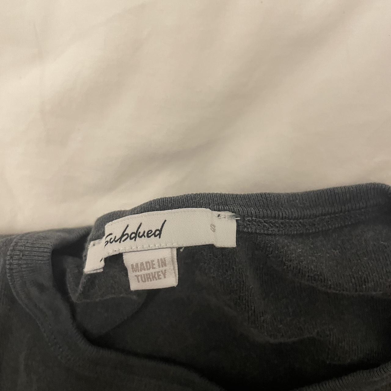 subdued Y2k grunge skull shirt - super edgy and... - Depop