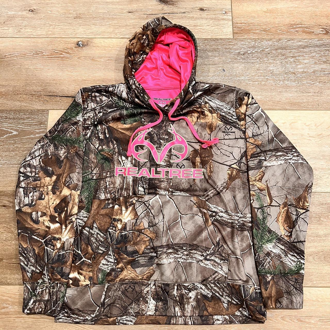 Woman’s camo realtree hoodie size medium #camo... - Depop