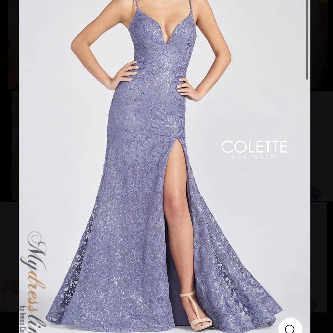 collette by mon cheri CL12269 prom dress like new!!... | Depop