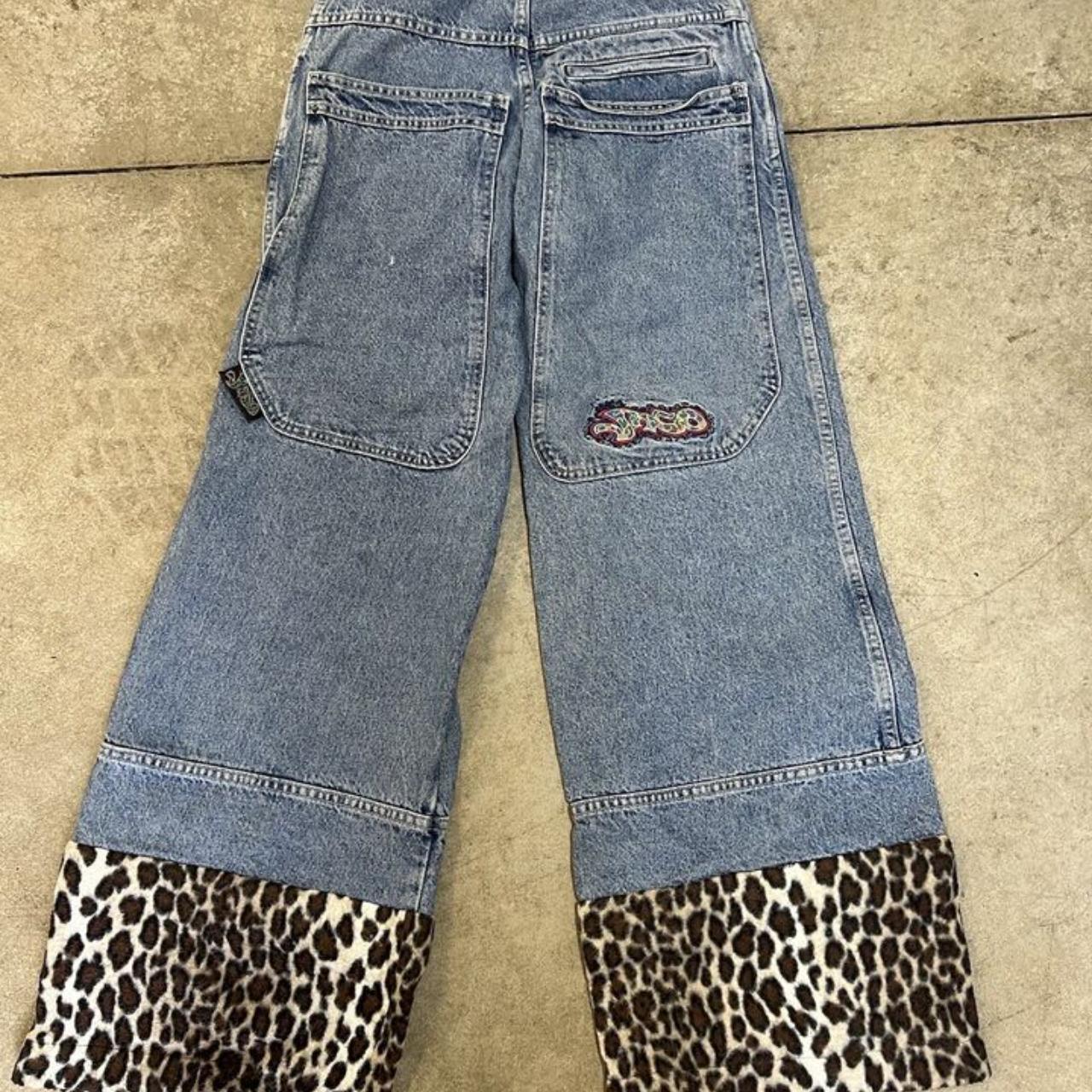 Vintage JNCO MAMMOTH 26x33 wide leg skater jeans... - Depop