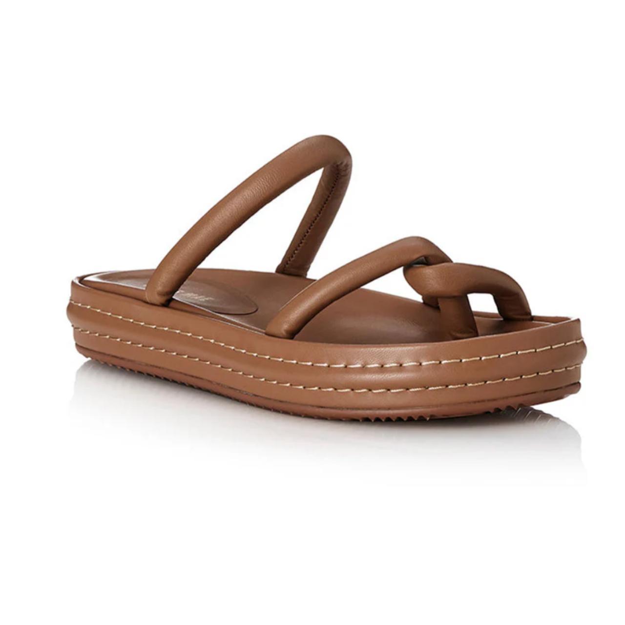 Alias Mae Shelby Pecan Tan Sandals size... - Depop
