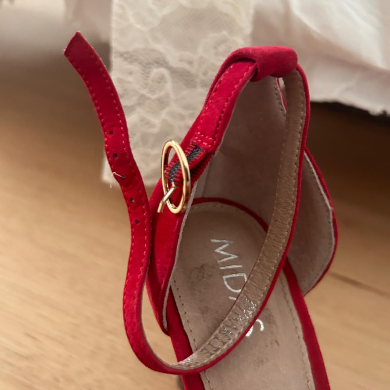 Red Midas stiletto heels ️ ️💋 Love these so much... - Depop