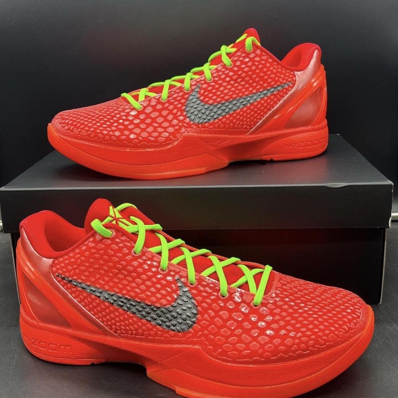 Nike Kobe 6 Protro Reverse Grinch 10.5 Brand New,... - Depop