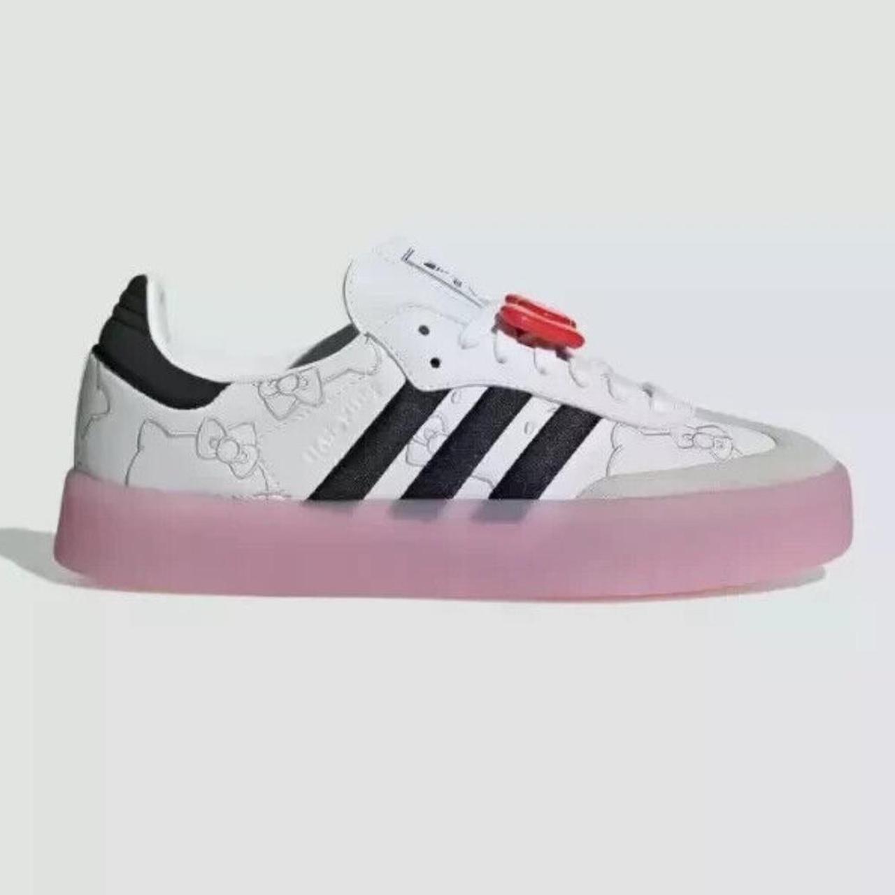Brand new limited edition Hello Kitty adidas sambas... | Depop