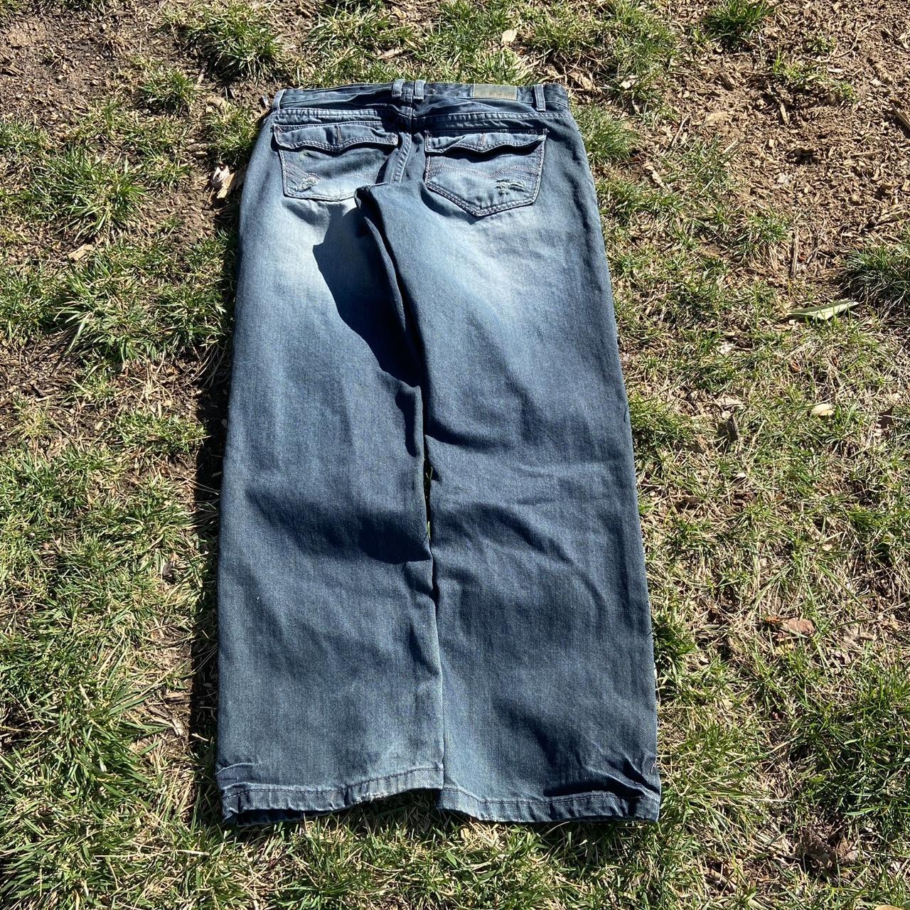 Super cool somewhat baggy urban pipeline jeans size... | Depop