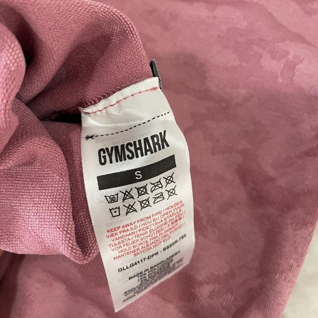 Gymshark Pink Camo Leggings Booty Contour Scrunch Depop