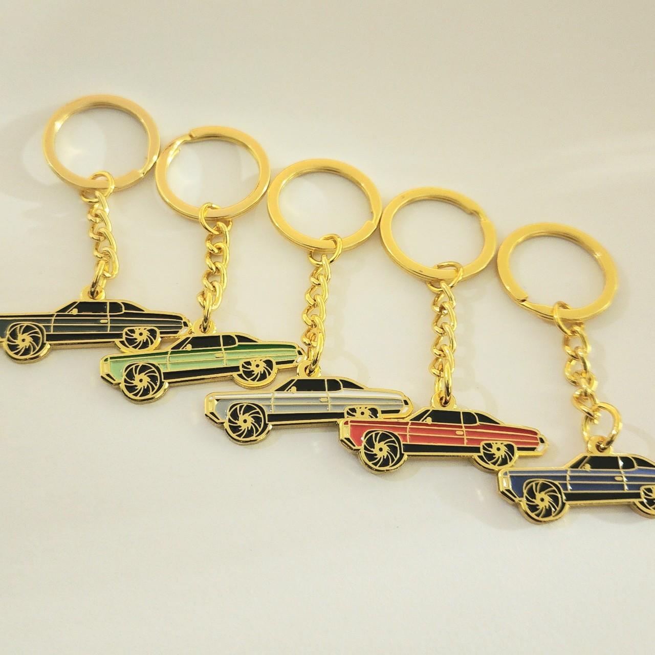 1970s caprice/impala key chain Gold Plated PPRICE IS... - Depop