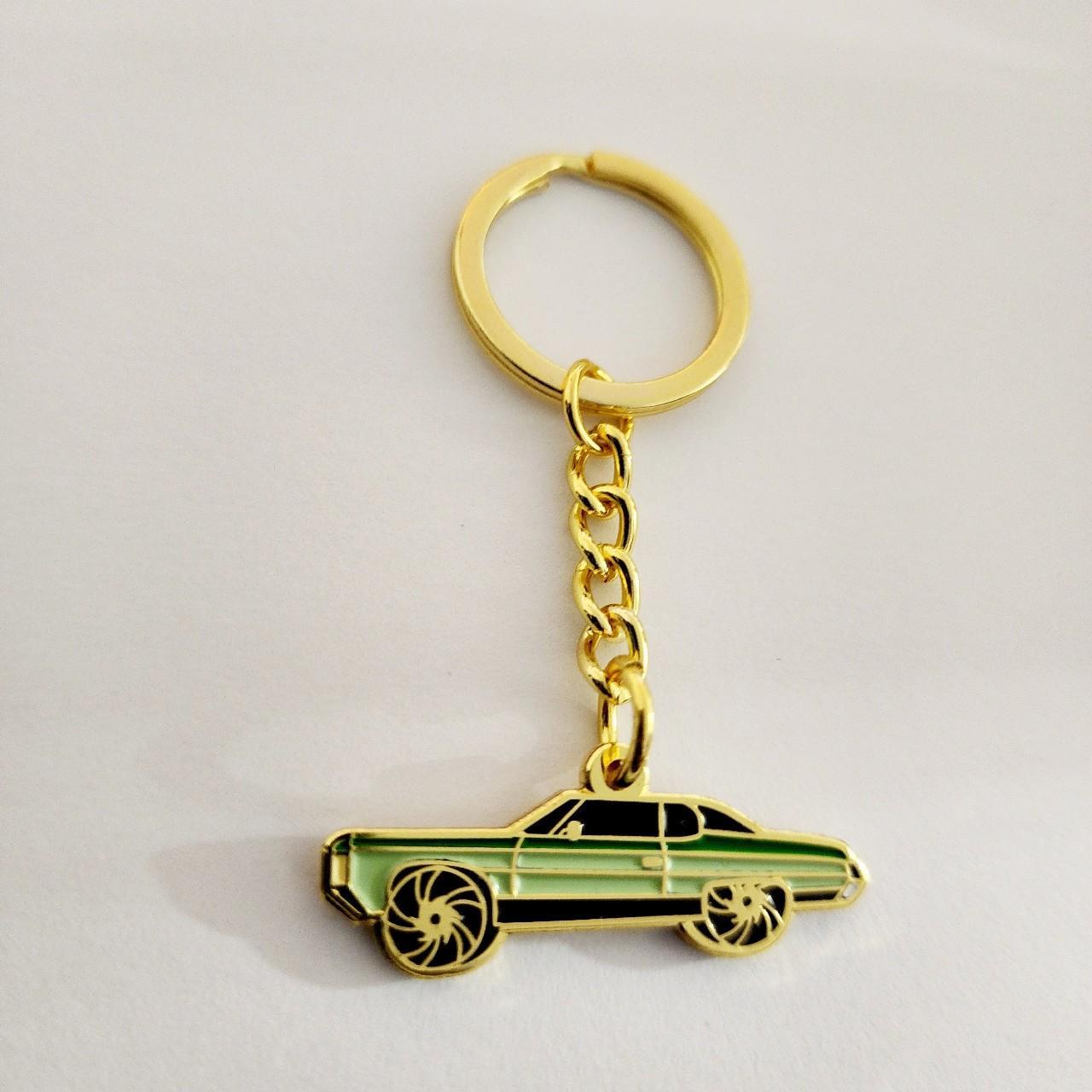 1970s caprice/impala key chain Gold Plated PPRICE IS... - Depop