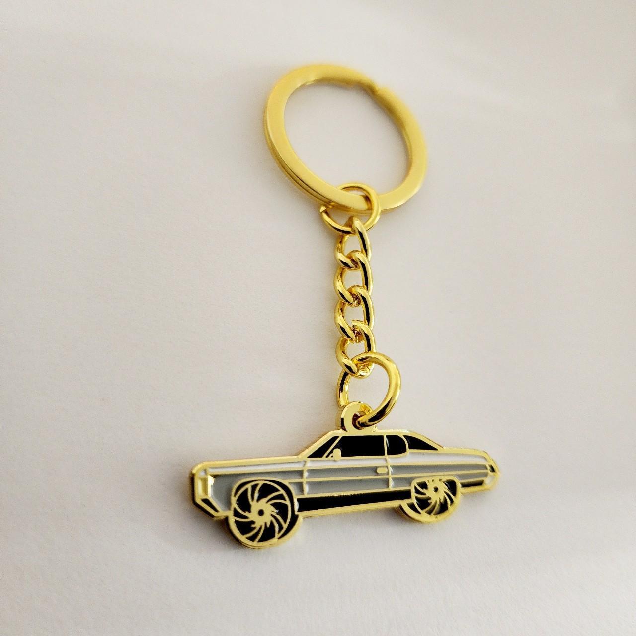 1970s caprice/impala key chain Gold Plated PPRICE IS... - Depop