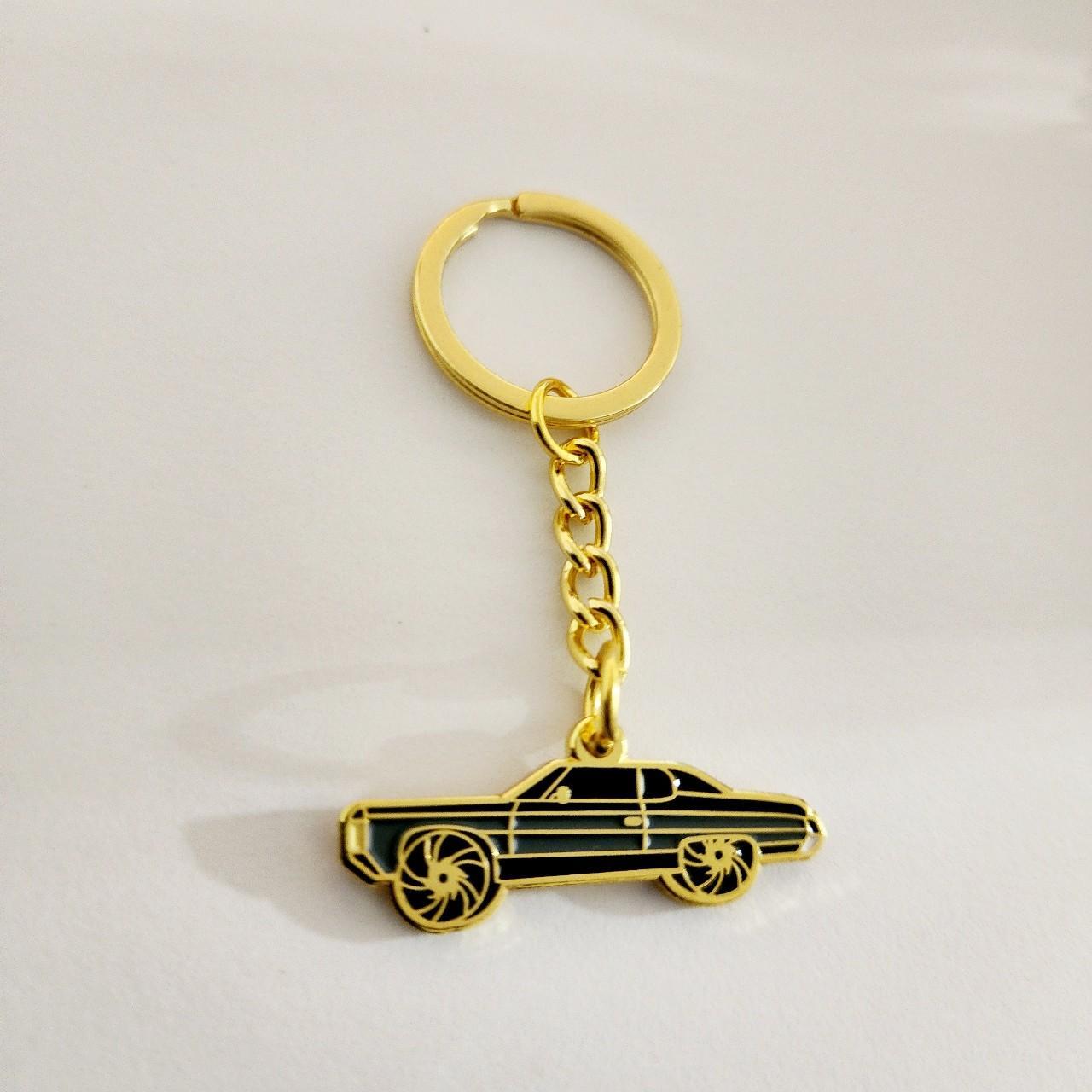 1970s caprice/impala key chain Gold Plated PPRICE IS... - Depop