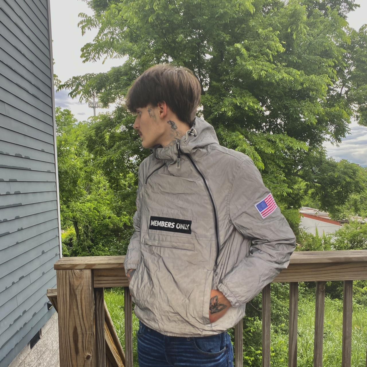 Reflective NASA Members only jacket On sale Stand... | Depop