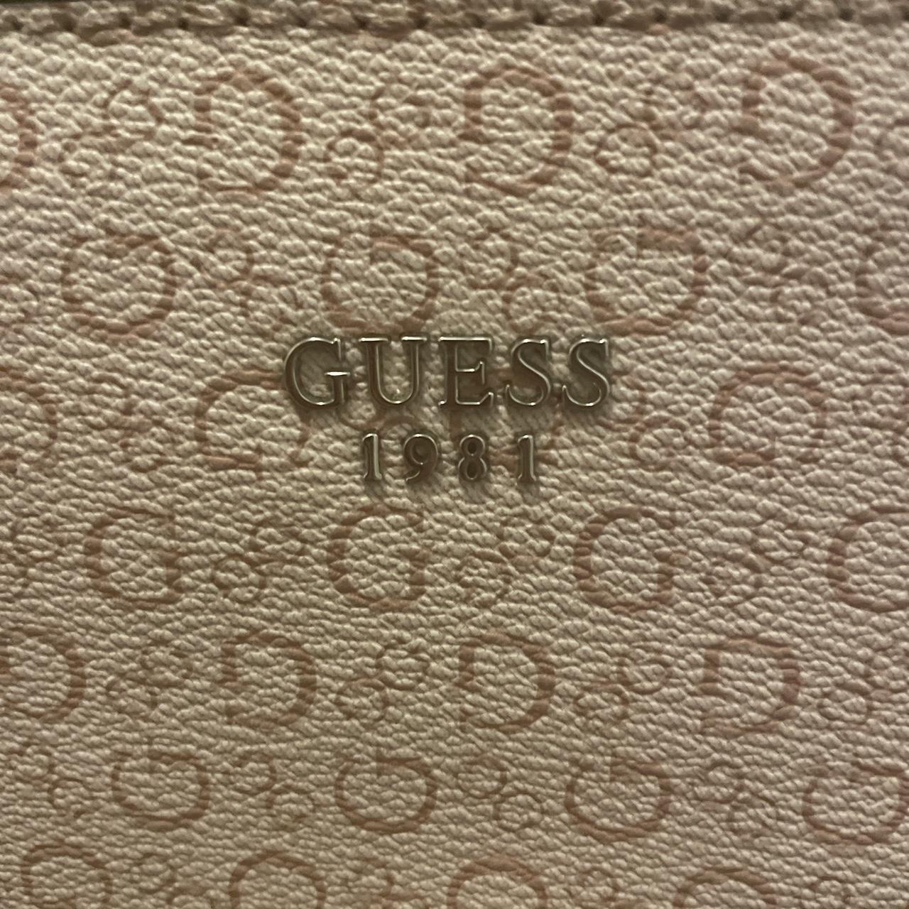 really cute dusty pink guess purse!! has four... - Depop