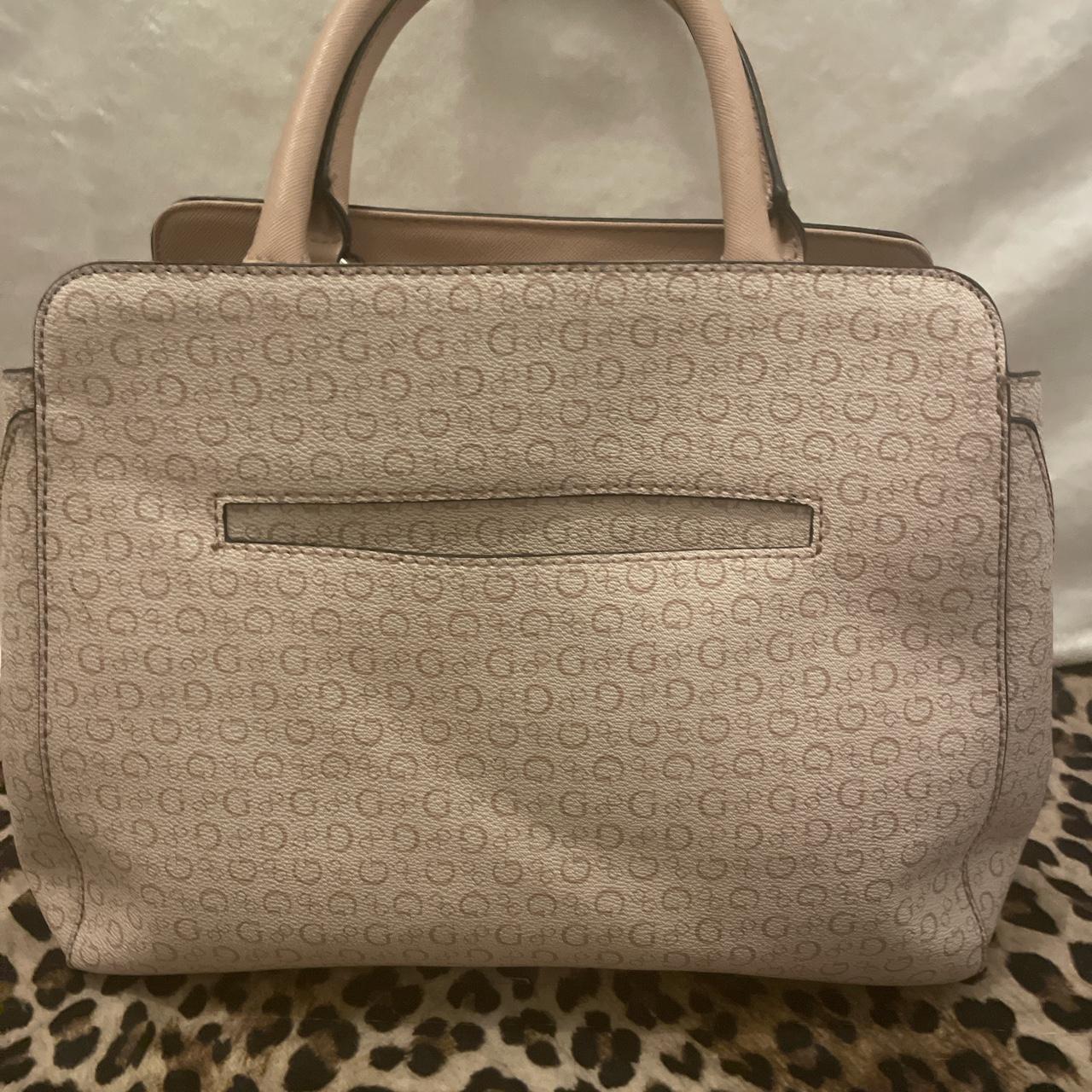 really cute dusty pink guess purse!! has four... - Depop