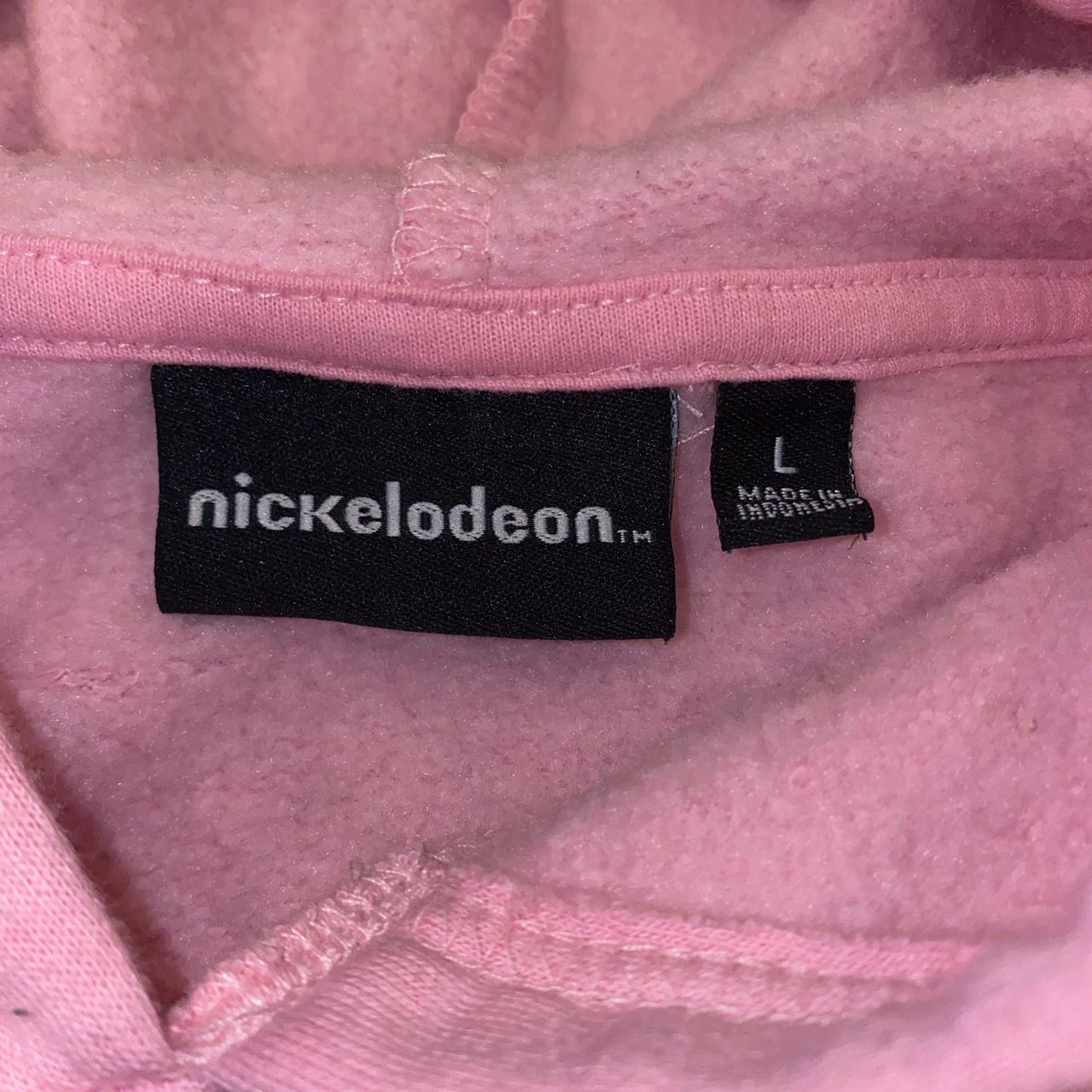 Large Pink Nickelodeon SpongBob Hoodie - Depop