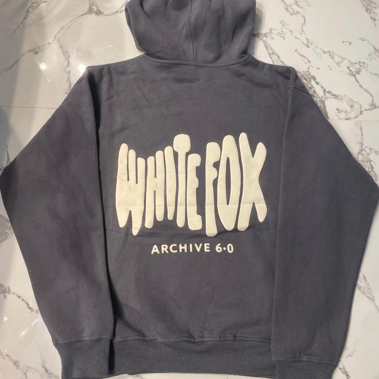White fox hoodie ash White fox boutique Grey /... - Depop