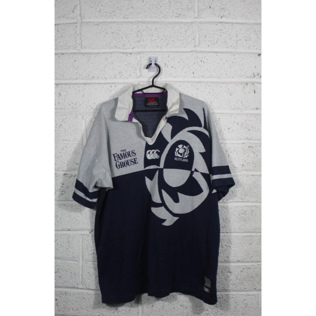Scotland Rugby Temex Jersey Shirt 2002 - 2XL Size... | Depop