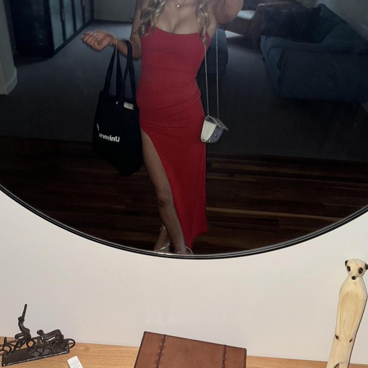 RED TIARNE MAXI DRESS - babyboo - size: S (fits size... - Depop