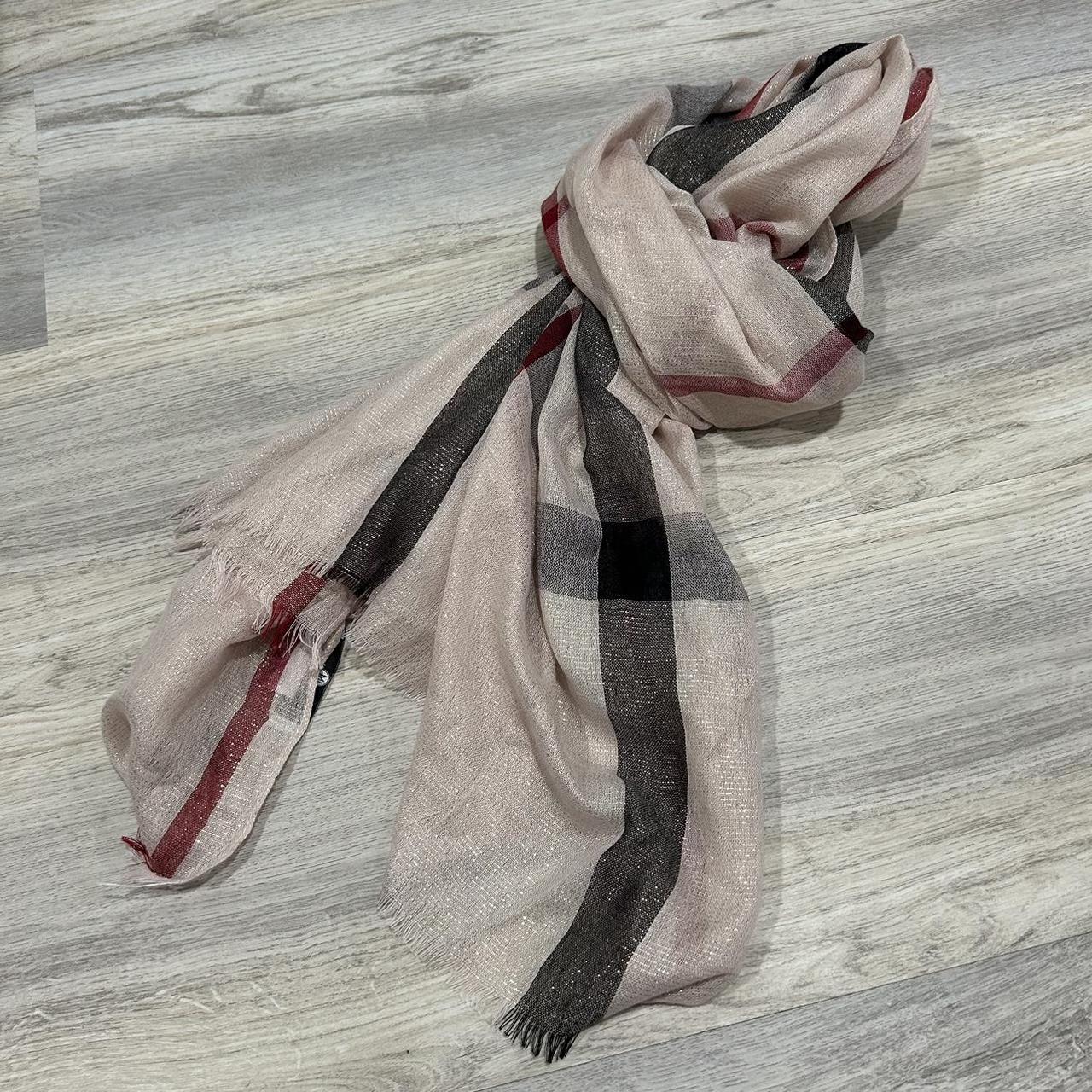 Jessica McClintock Women’s Sheer Shimmery Scarf ... - Depop