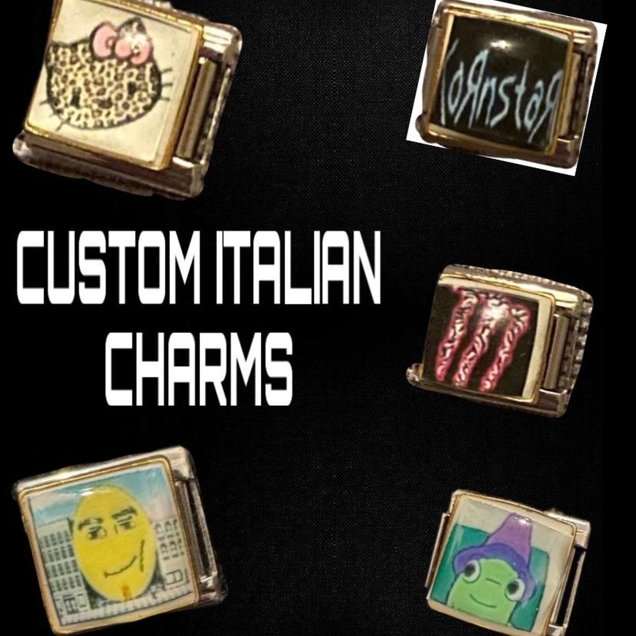 Custom Italian charms are BACK! You buy this post... - Depop
