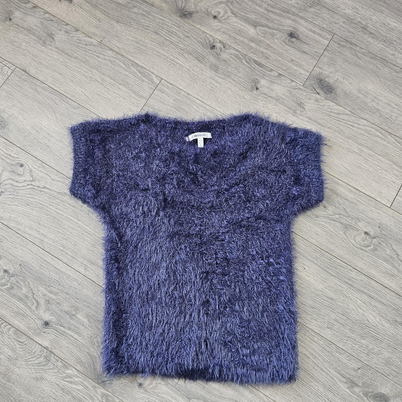 Jennifer Lopez/JLo fuzzy super soft and warm sweater... - Depop