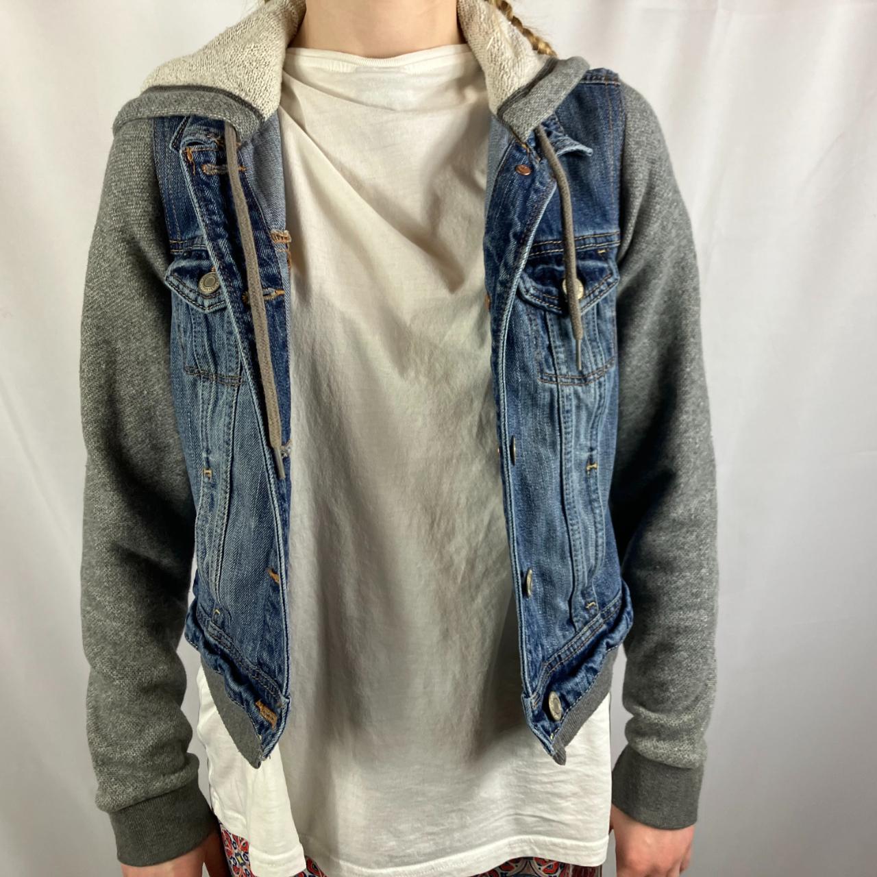 Check out this American Eagle Outfitters Hoodie Jean... - Depop