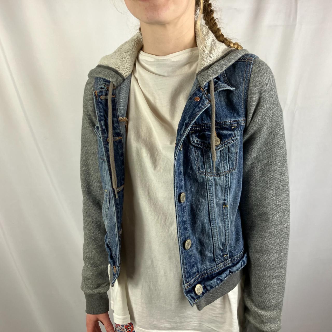 Check out this American Eagle Outfitters Hoodie Jean... - Depop