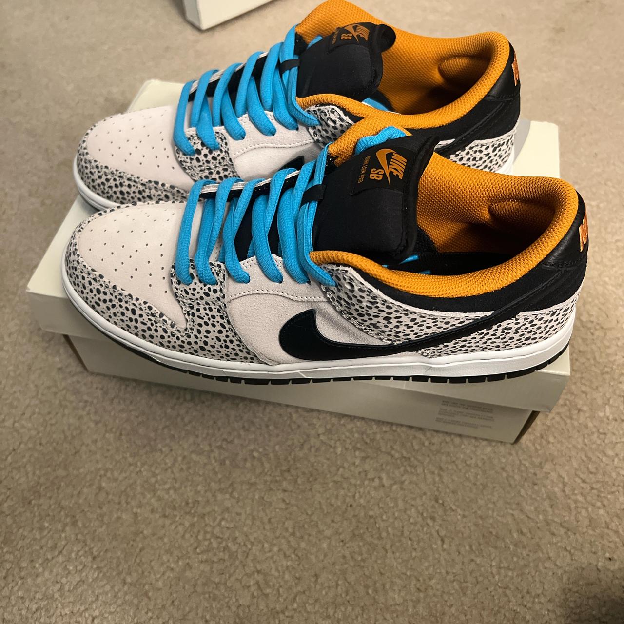 Nike SB Dunk Low Electric Pack Olympic Safari - Depop