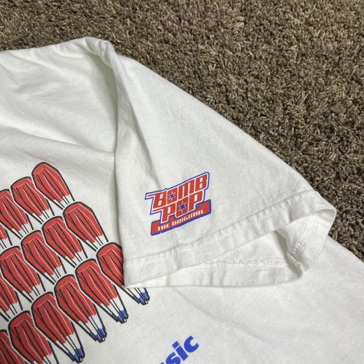 ‼️ vintage white Bomb Pop shirt‼️ #vintage #90s #cute... - Depop