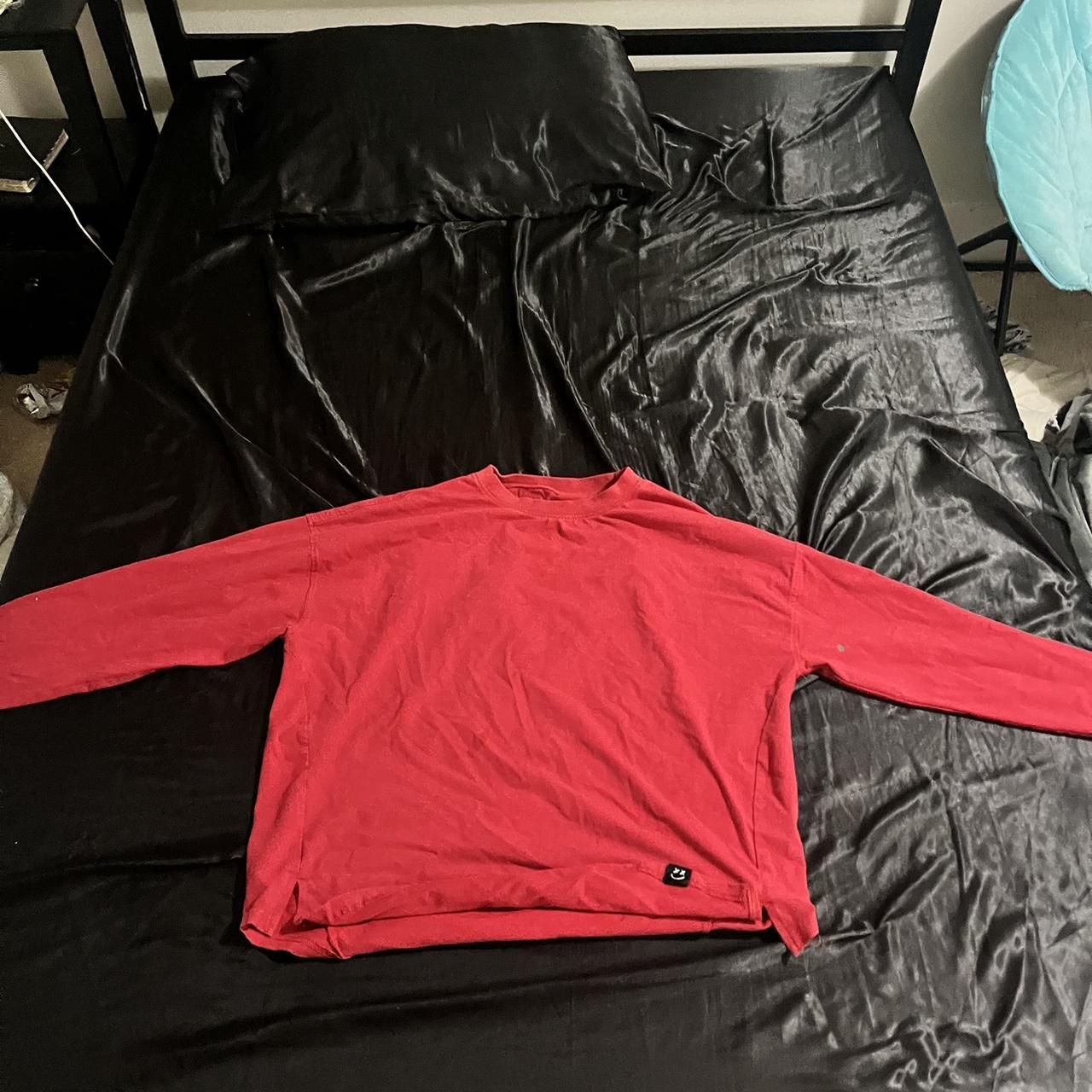 YoungLA red long sleeve size small #youngla - Depop