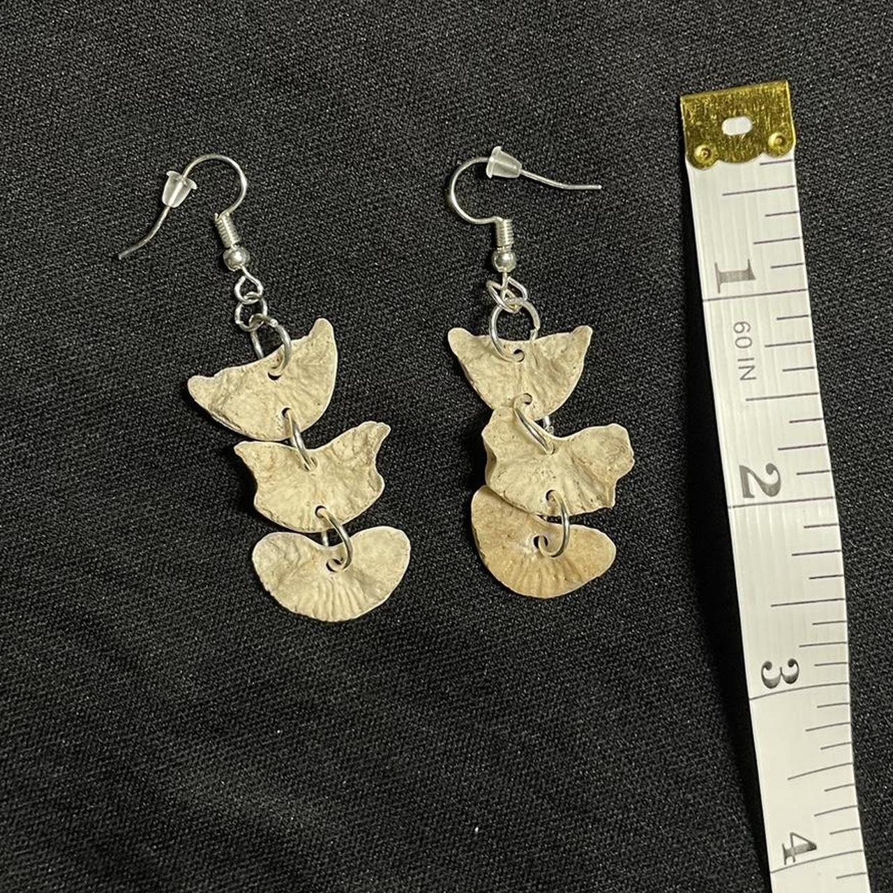 possum bone earrings! spinal disc earrings #creepy... - Depop