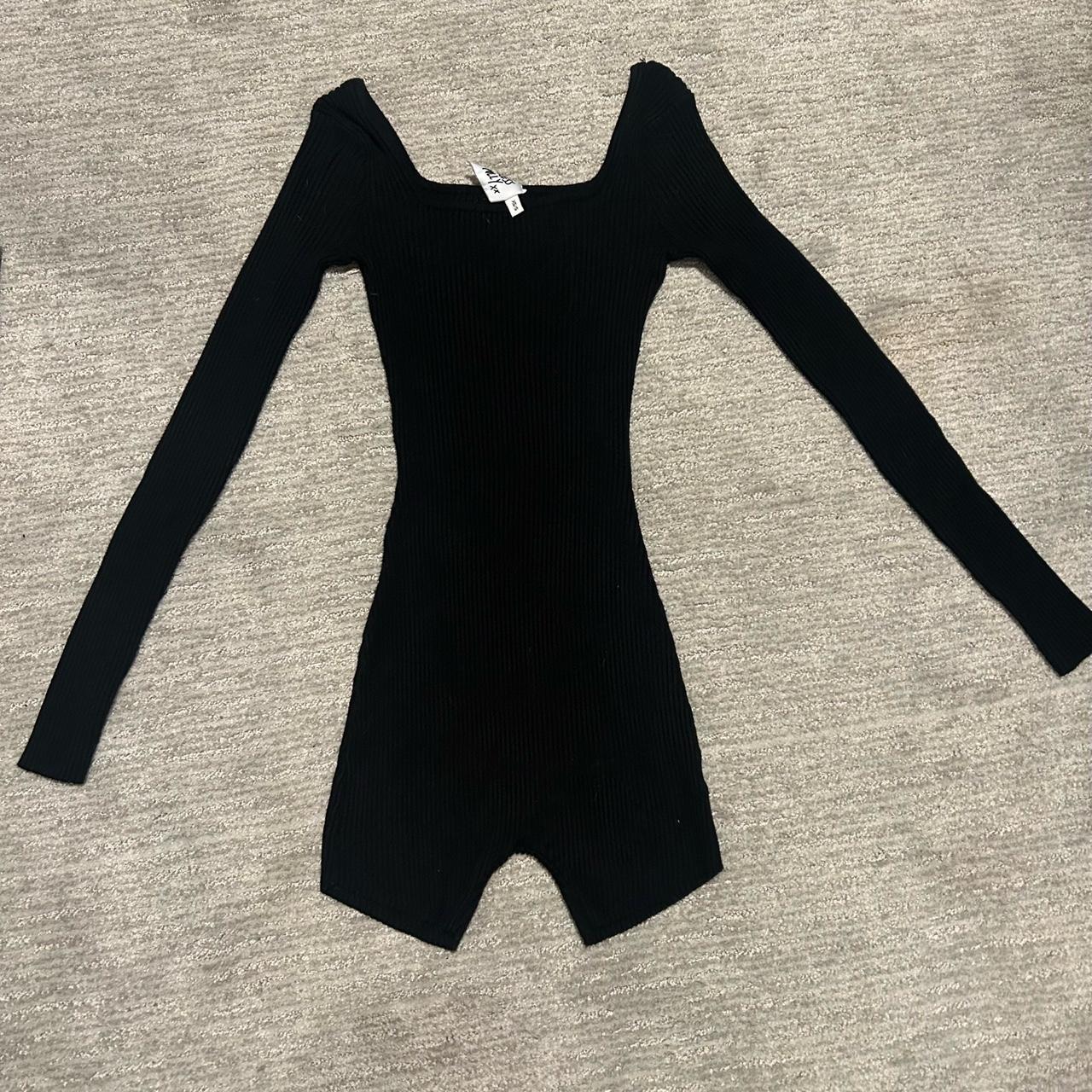 Princess Polly, long sleeve stretchy/knit romper.... - Depop