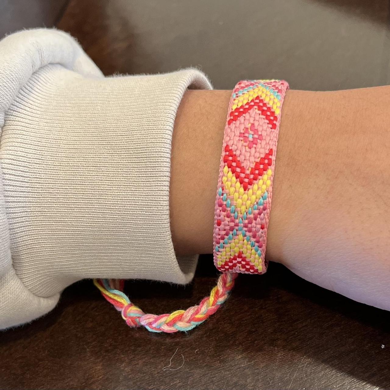 Item#: FRIENDSHIP25 Colorful Braided Friendship... - Depop