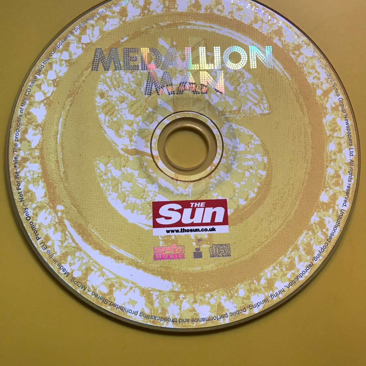 Medallion man. The sun promo DVD. Disc only. - Depop