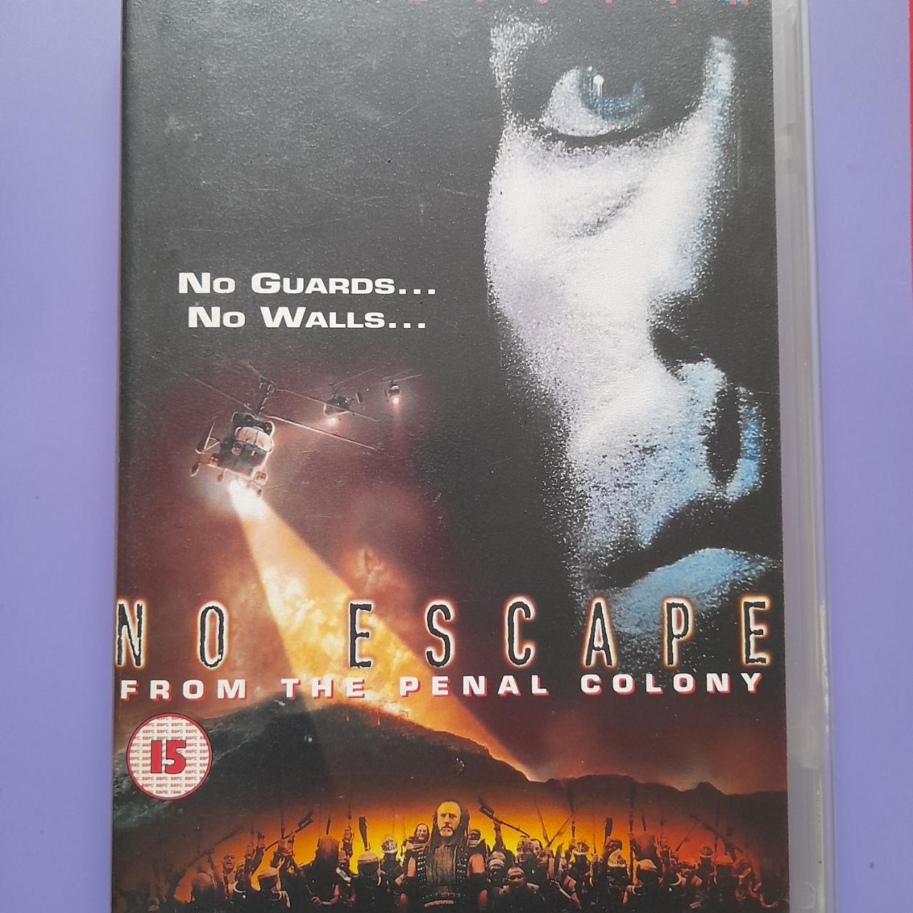 No escape. VHS. - Depop