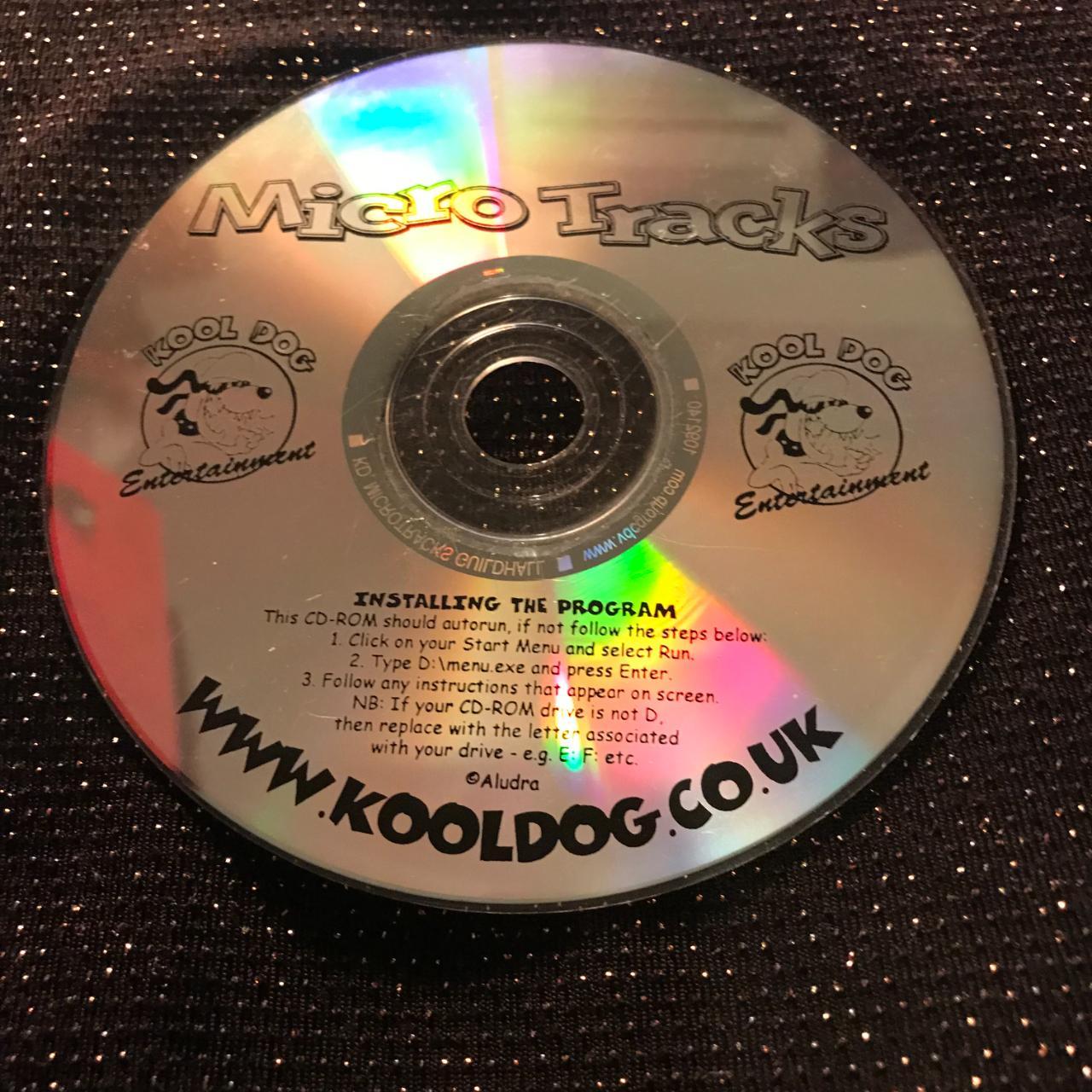 Kool dog micro tracks PC CD - ROM. Disc only. - Depop
