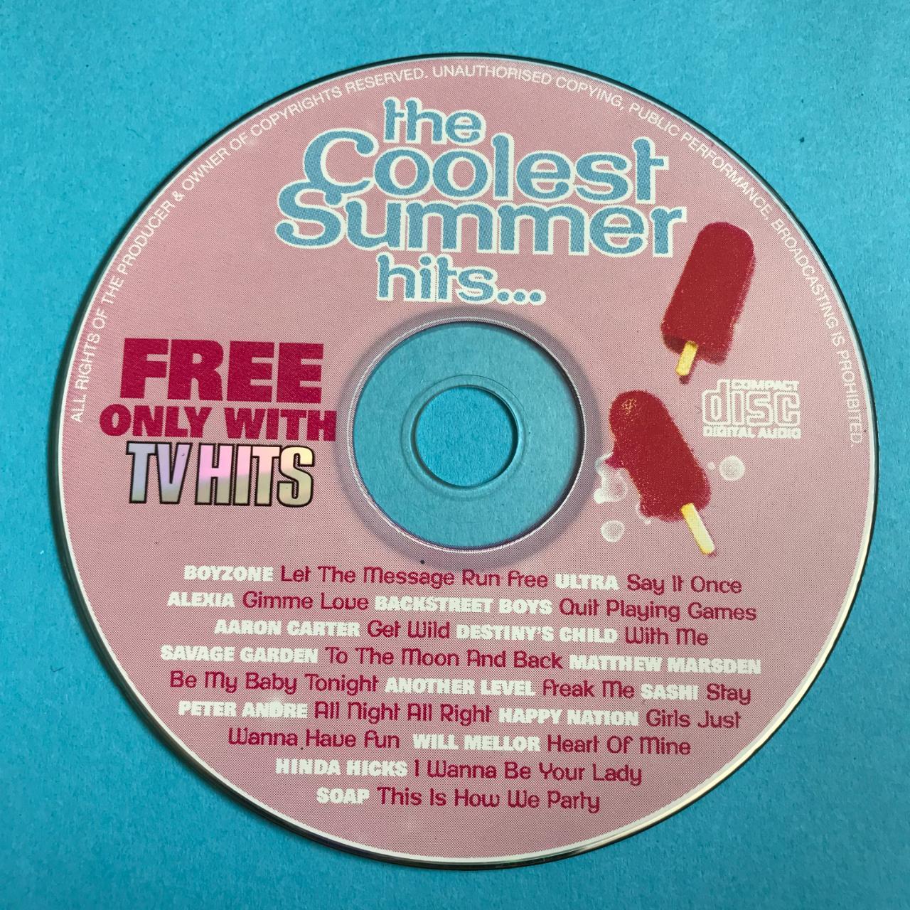 The coolest summer hits. CD. Disc only. TV hits... - Depop