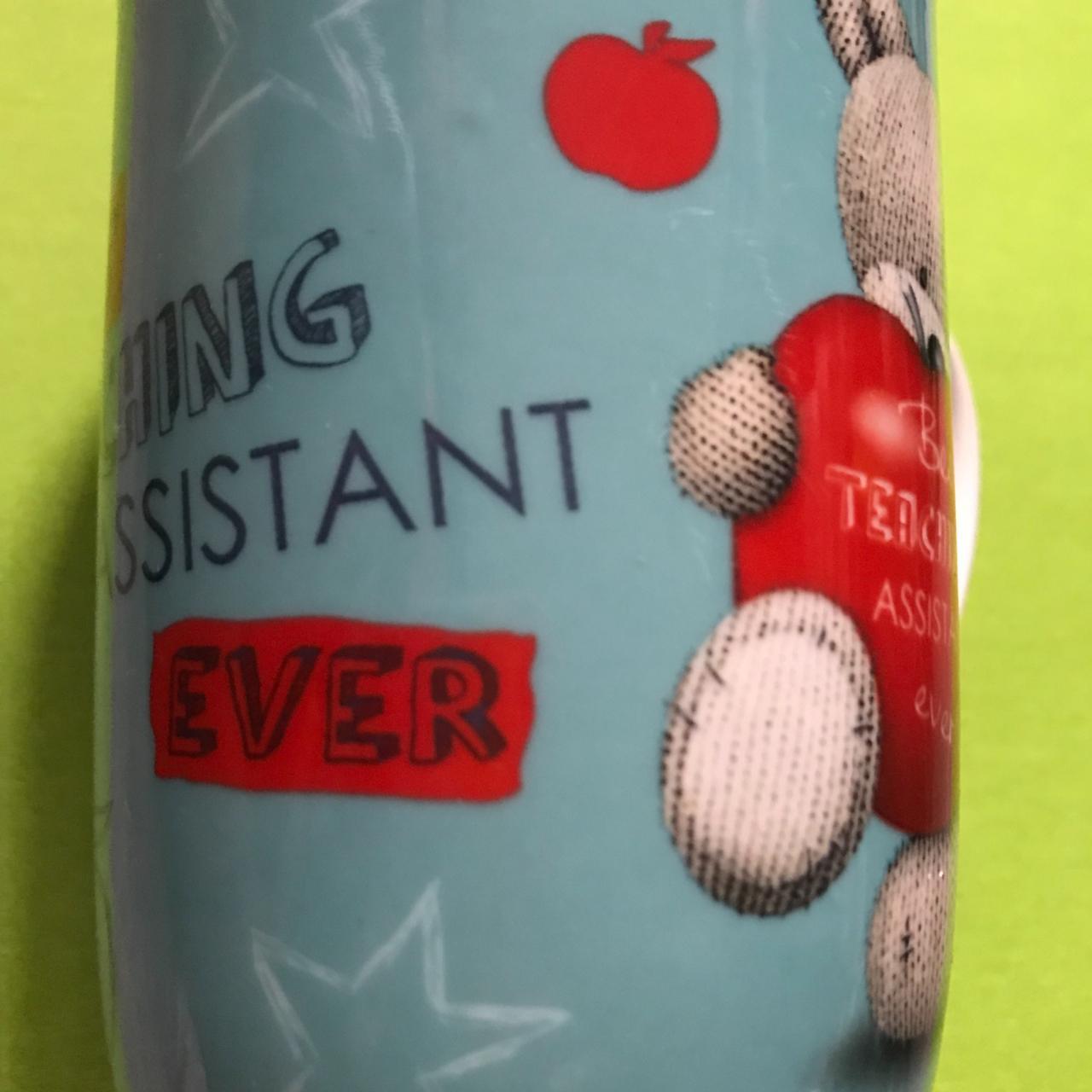 Colorful blue mug. Best teaching assistant ever mug. - Depop