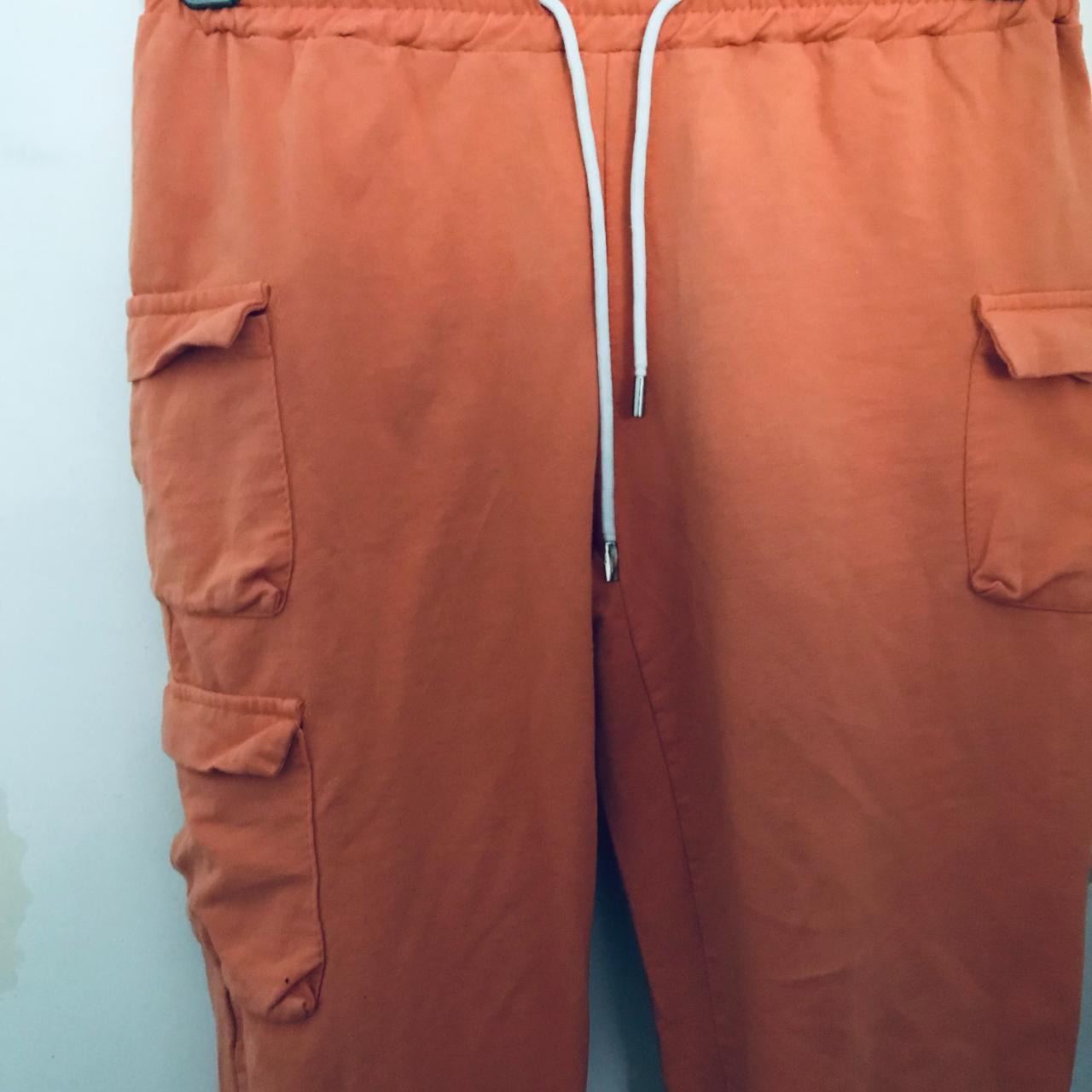 Ladies orange trouser. Size XS. - Depop