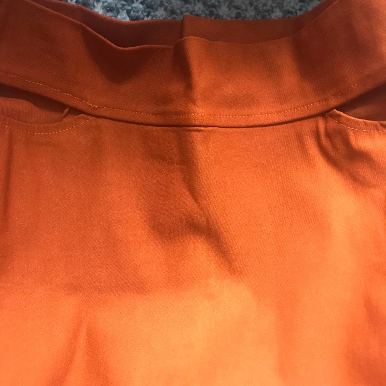 Ladies Brown Skirt And Shorts Combined Together Depop