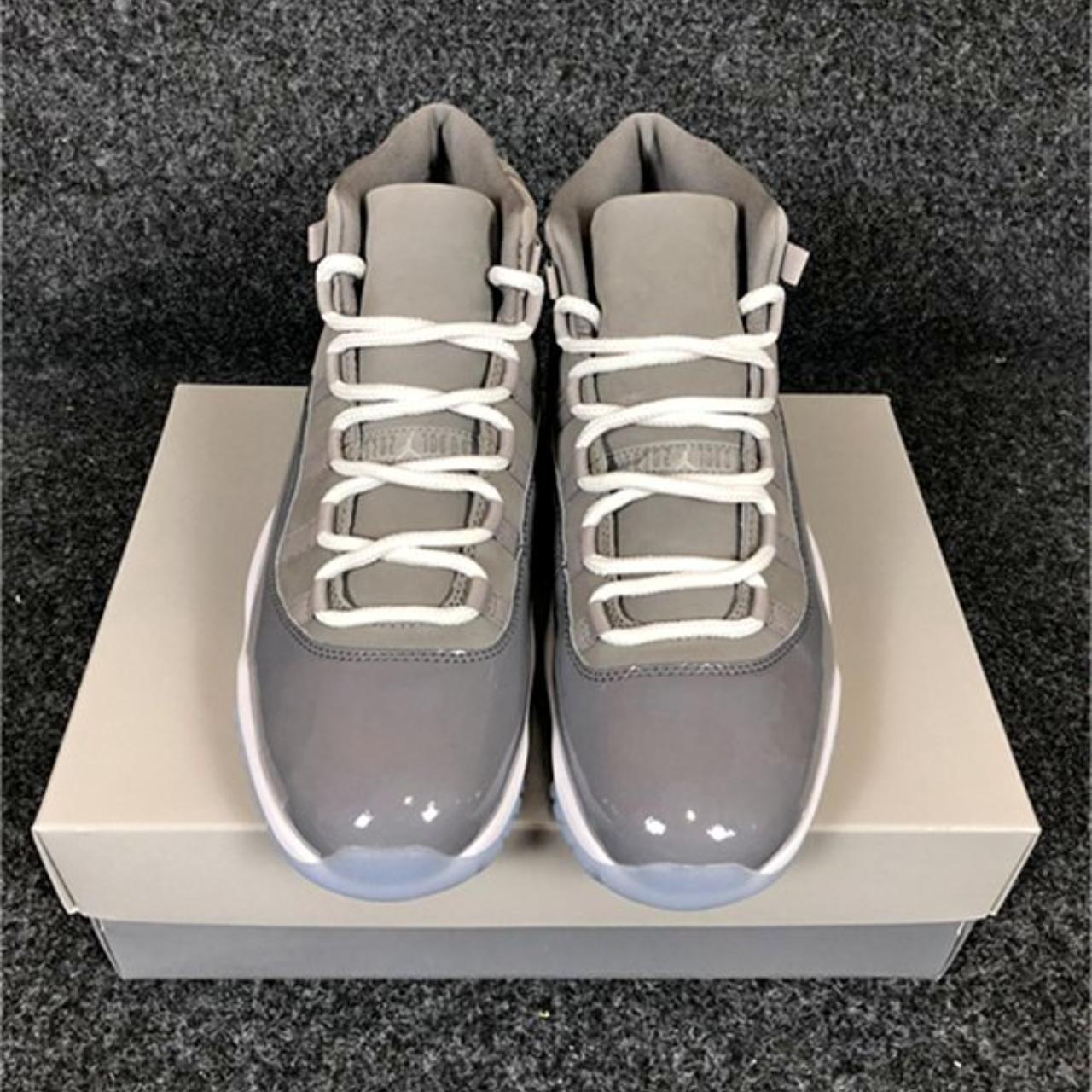 Air Jordan 11 high cool grey. size 10! - Depop