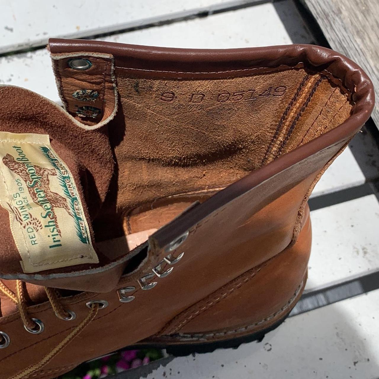 1970s RED WING Irish Setter 899 Boot Dead stock... - Depop